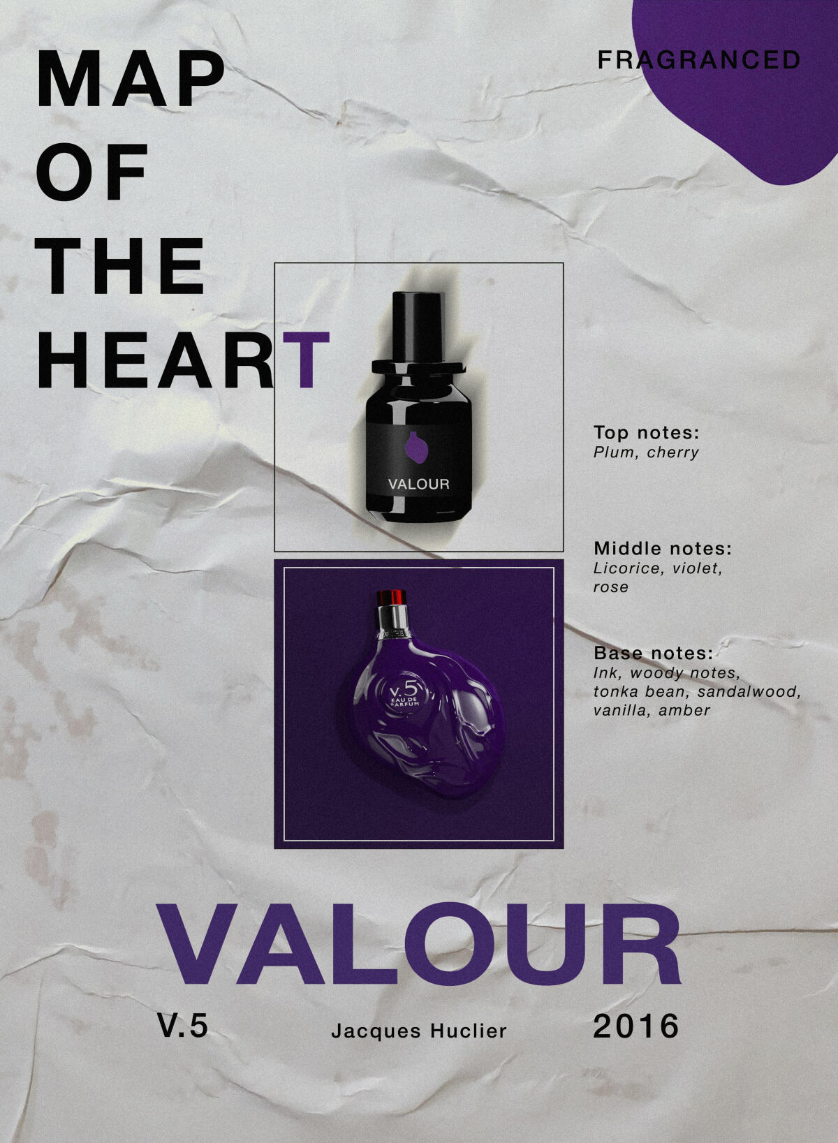 Purple Heart V 5 Map Of The Heart perfume - a fragrância Feminino 2016