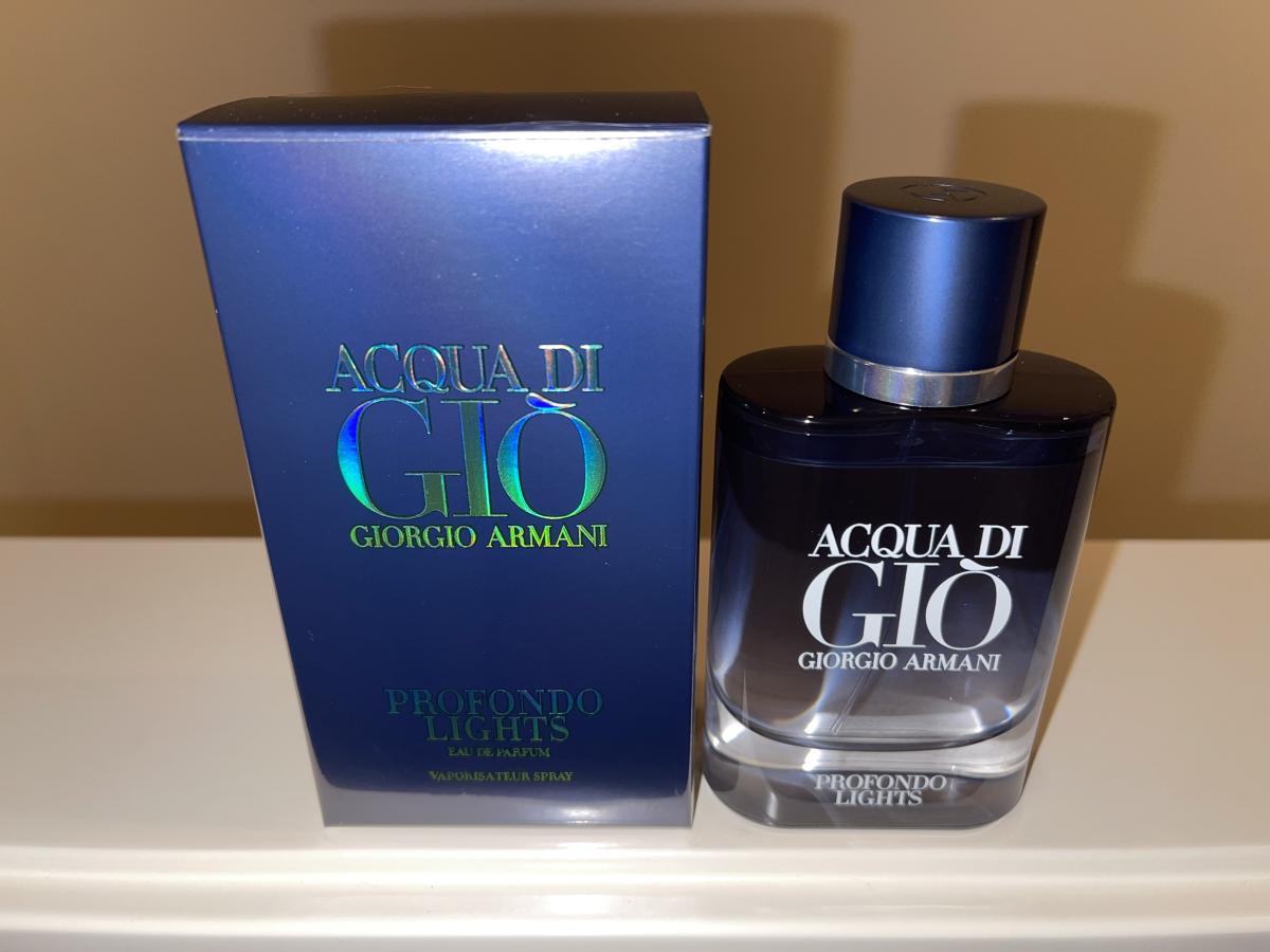 Acqua di Giò Profondo Lights Giorgio Armani cologne - a new fragrance ...