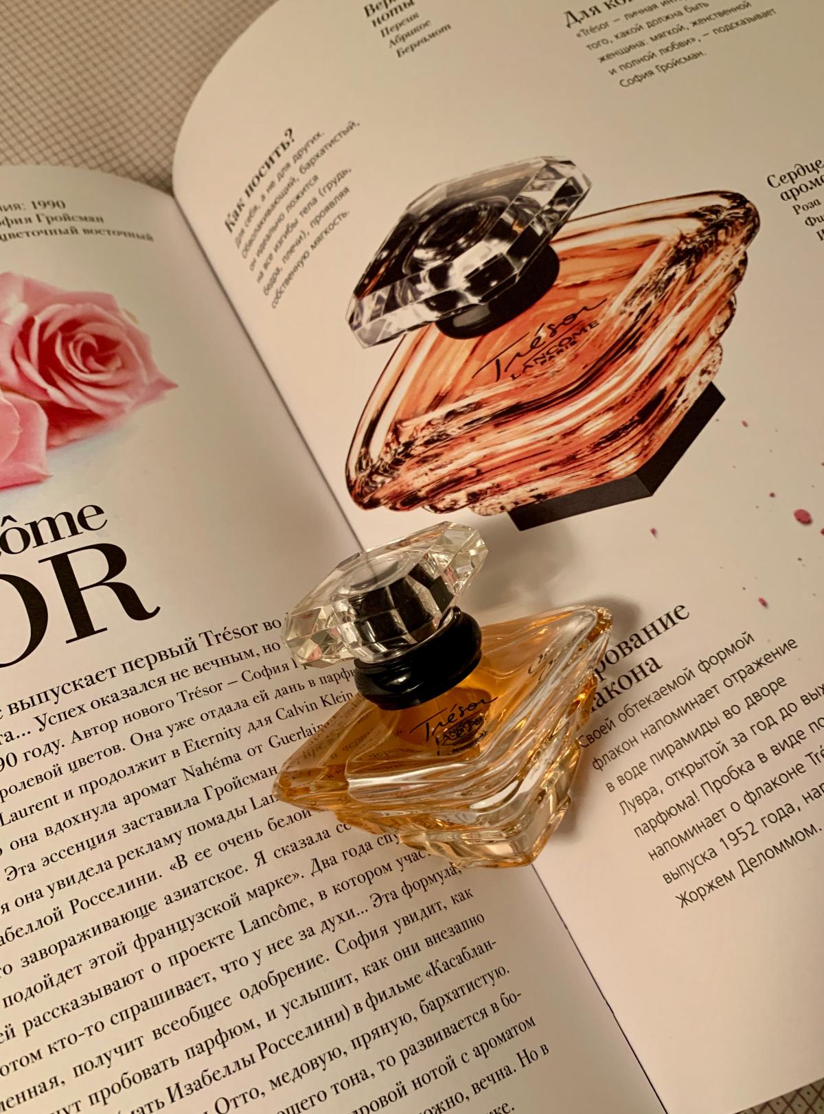 Tresor Lancome perfume - a fragrance for women 1990