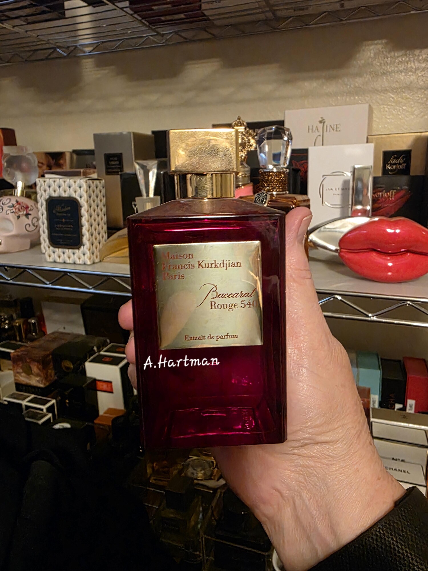 Baccarat Rouge 540 Extrait de Parfum Maison Francis Kurkdjian perfume ...