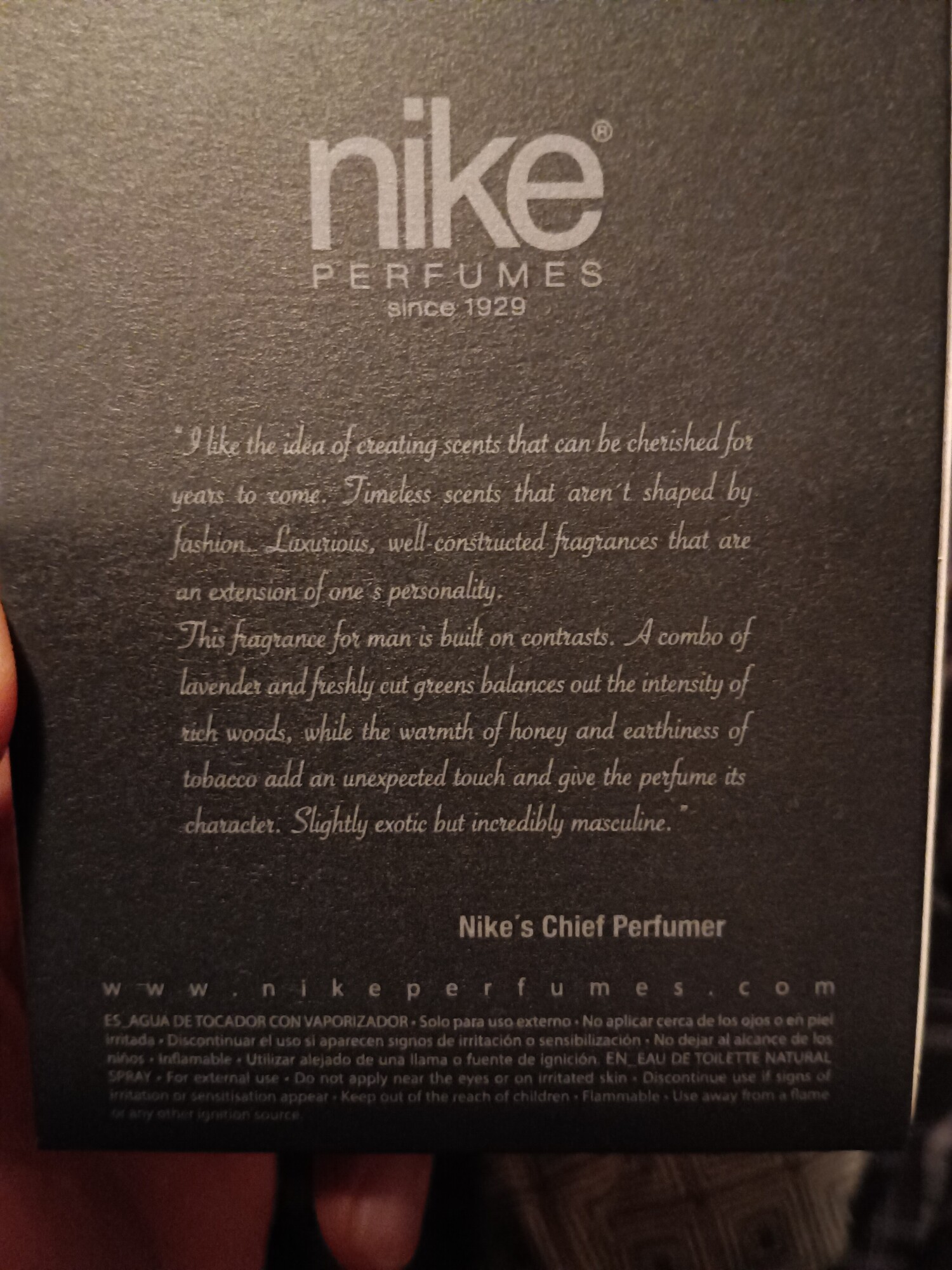 Nike The Perfume Man Nike cologne - a fragrance for men 2017