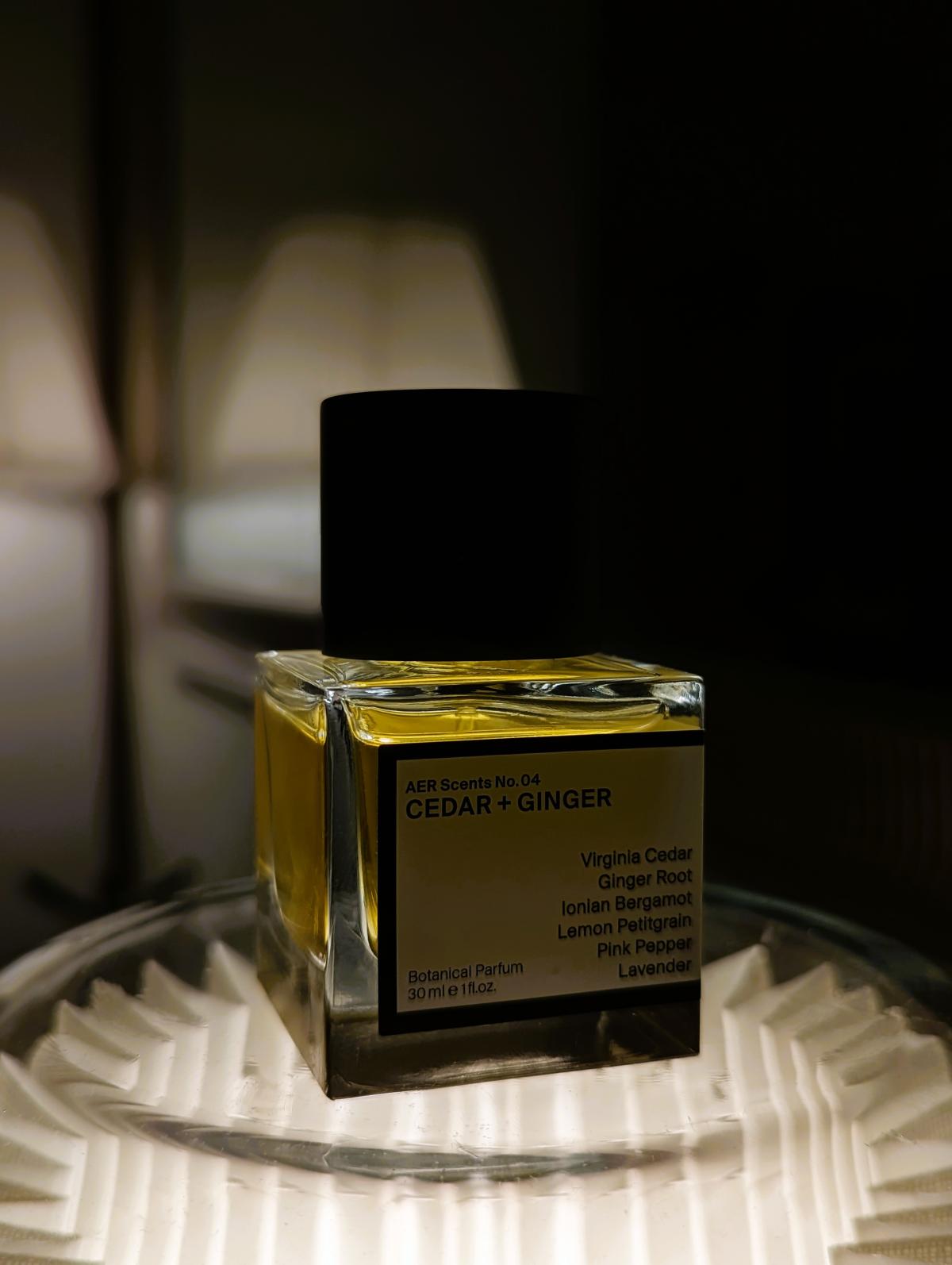 Accord No. 04: Cedar + Ginger RAER Scents perfume - a new fragrance for ...