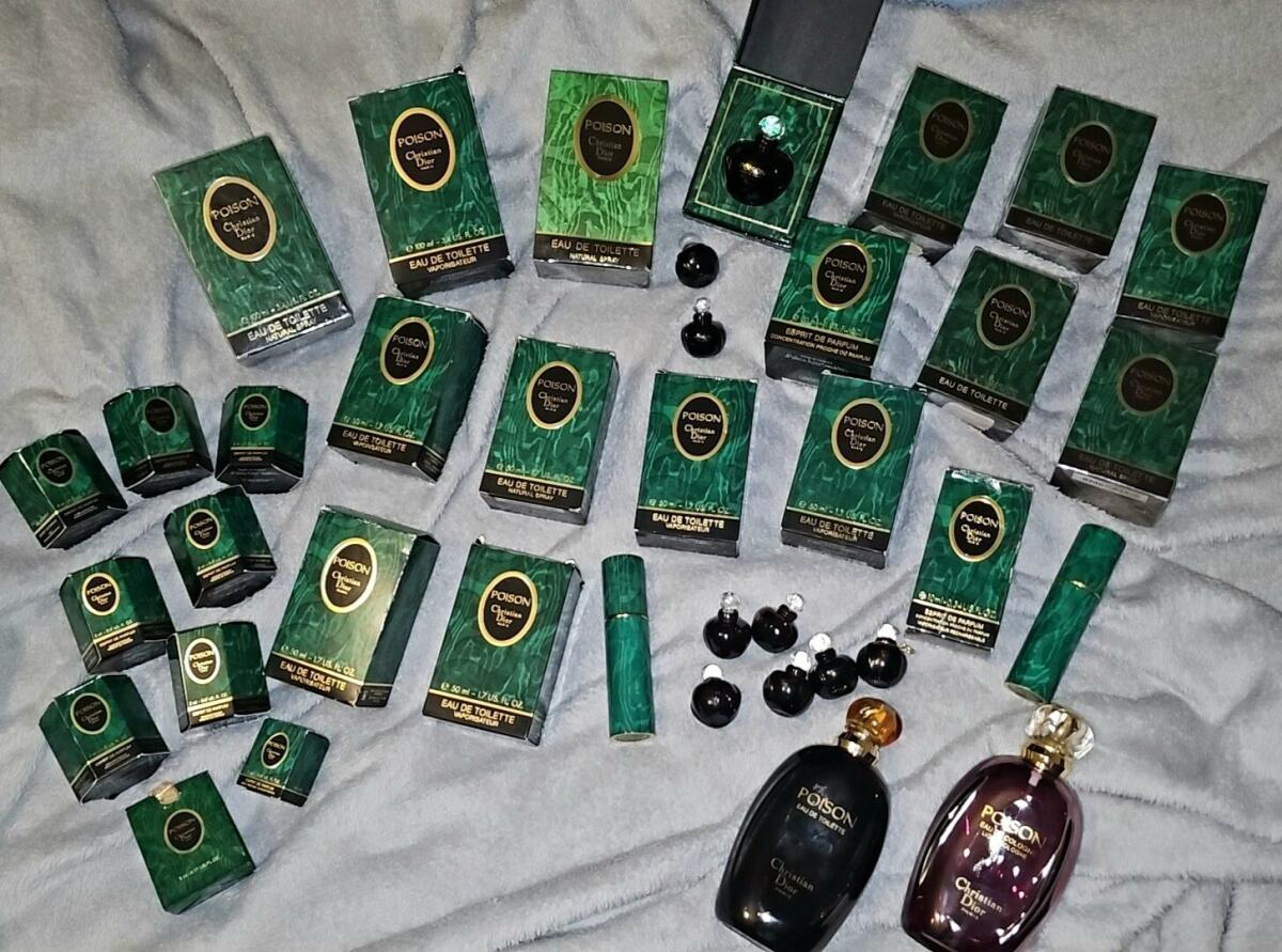 Poison Eau de Cologne Dior perfume - a fragrance for women 1985