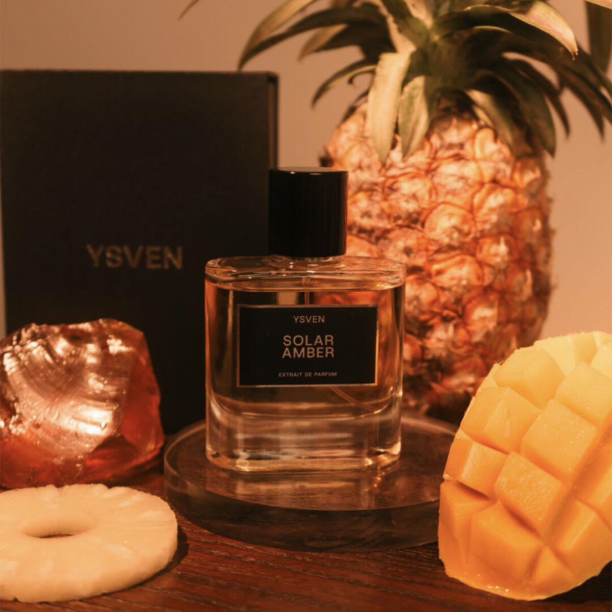 Solar Amber YSVEN perfume - a new fragrance for women and men 2025