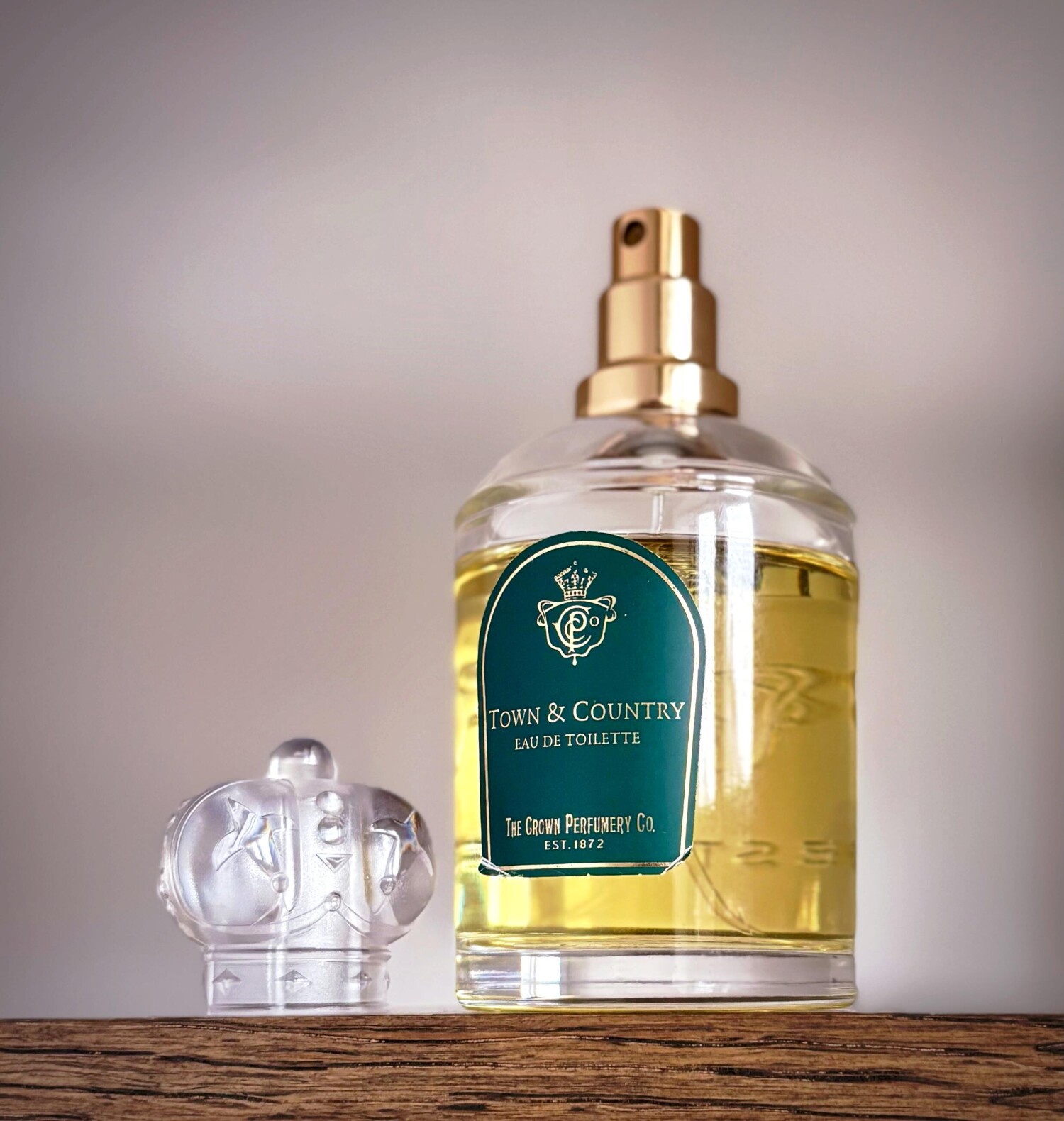 Town & Country The Crown Perfumery Co. cologne - a fragrance for men 1925