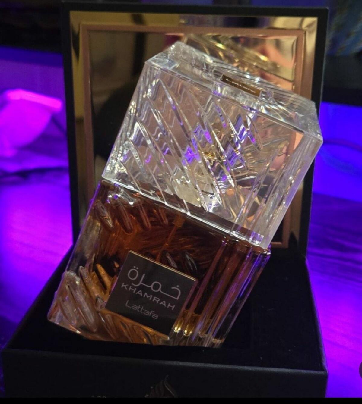 Khamrah Lattafa Perfumes perfume - a new fragrance for women and men 2022