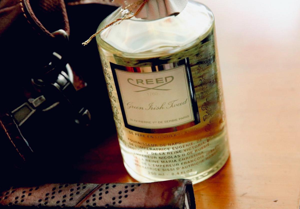 Green Irish Tweed Creed cologne - a fragrance for men 1985