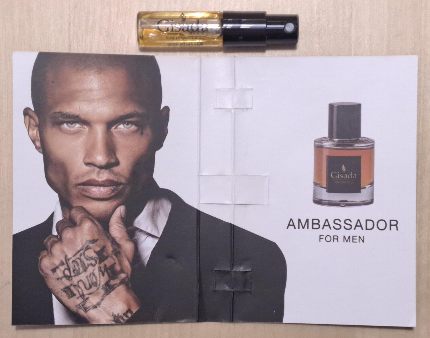 Ambassador Men Gisada - una fragranza da uomo 2019
