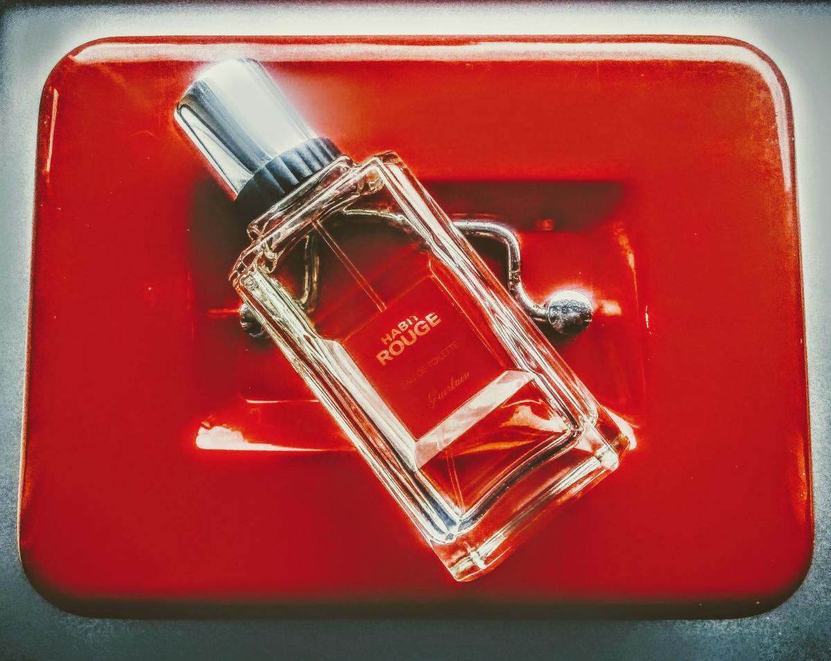 Habit Rouge Eau de Toilette Guerlain cologne - a fragrance for men 1965
