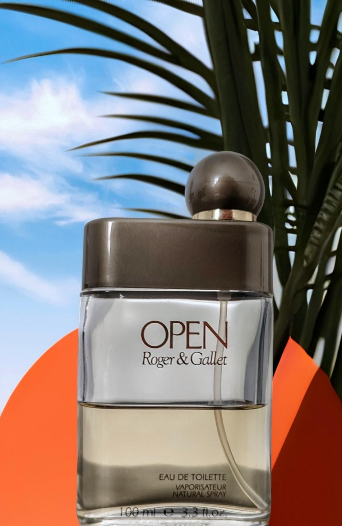 Open Roger & Gallet cologne - a fragrance for men 1985
