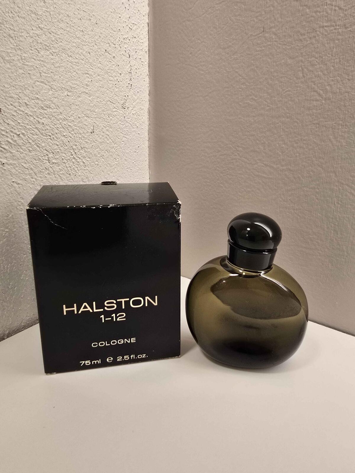 Halston 1-12 Halston cologne - a fragrance for men 1976