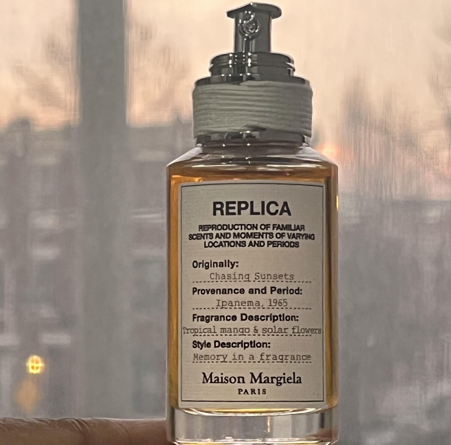 Chasing Sunsets Maison Martin Margiela perfume - a new fragrance for ...
