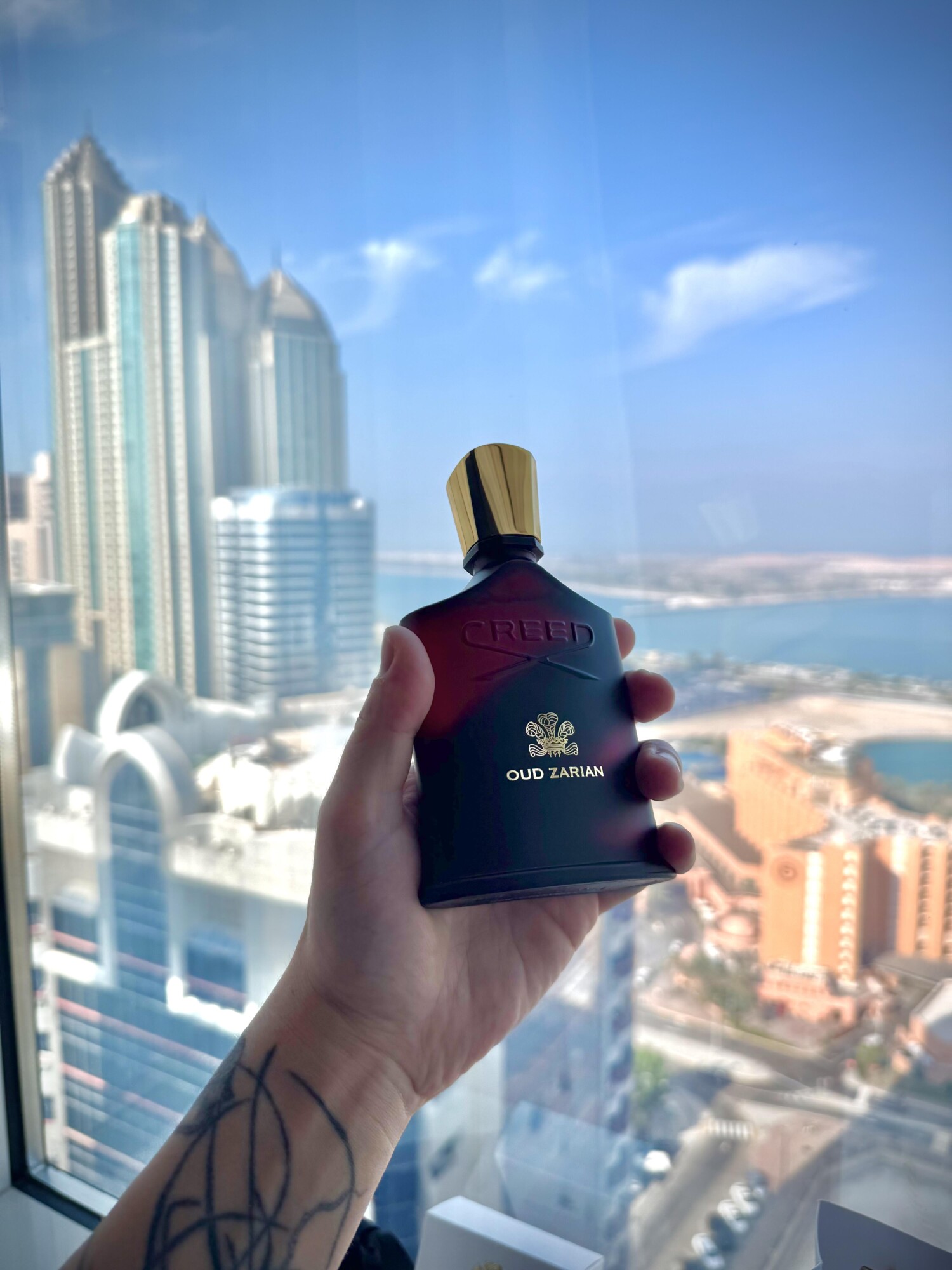 Oud Zarian Creed perfume - a new fragrance for women and men 2025