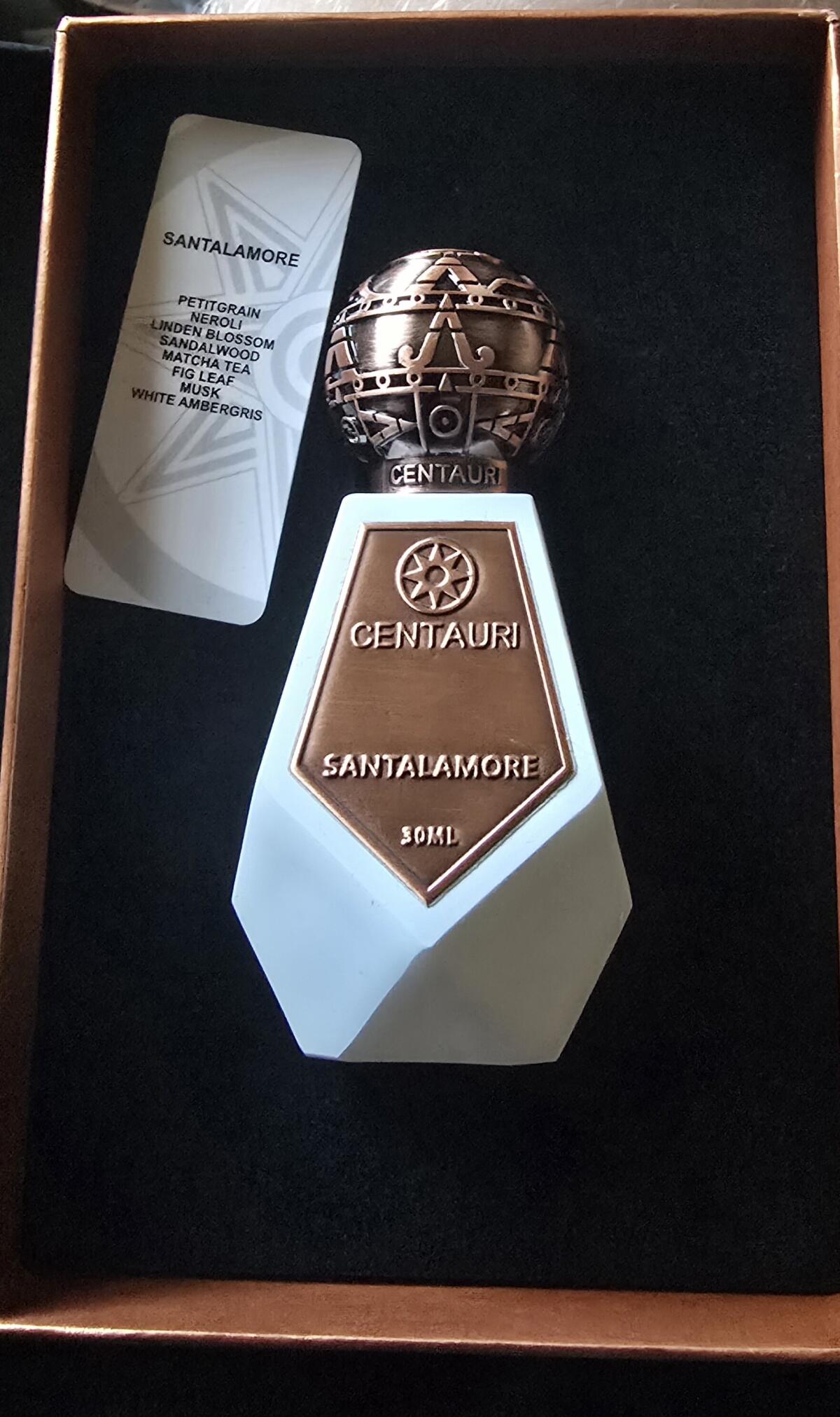 Santalamore Centauri Perfumes - una novità fragranza unisex 2024