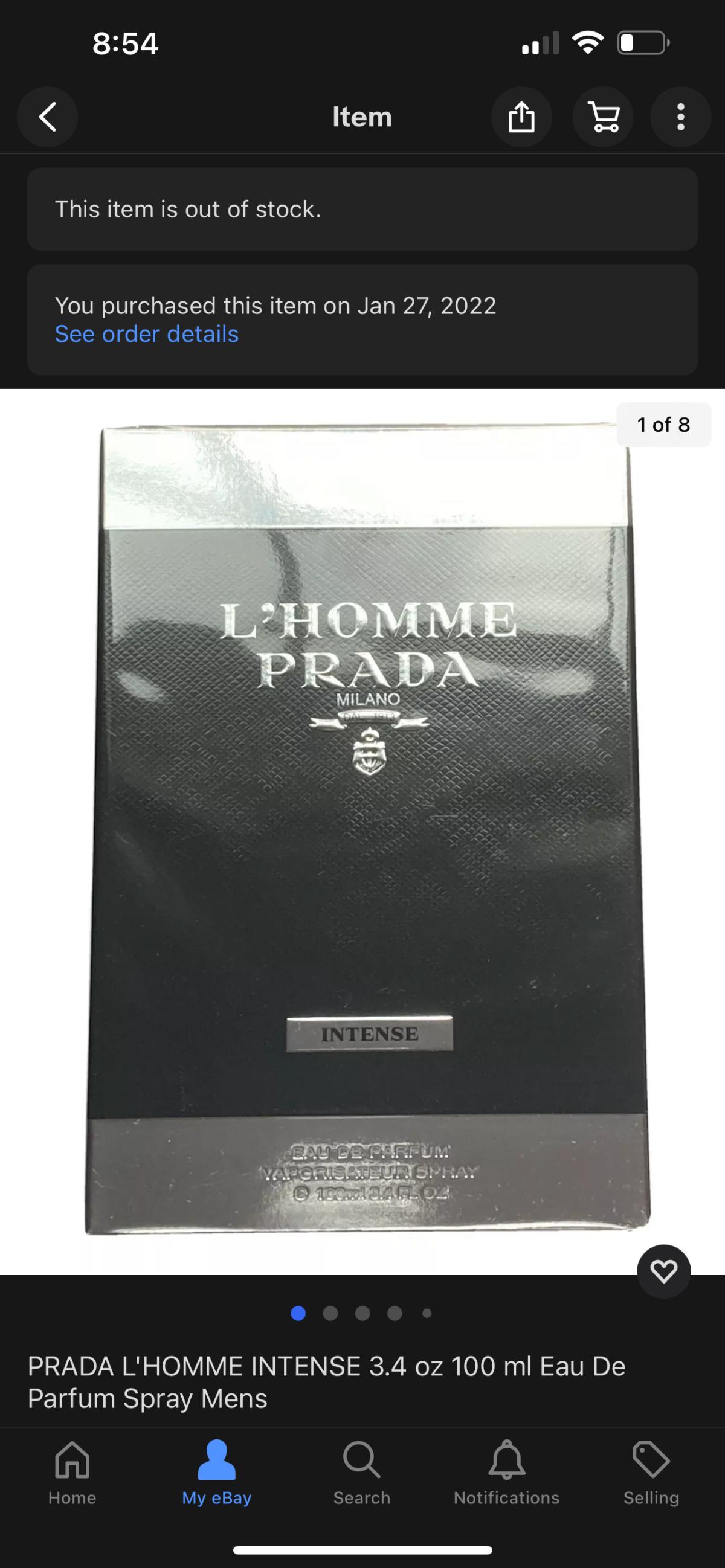 Prada L'Homme Intense Prada cologne - a fragrance for men 2017